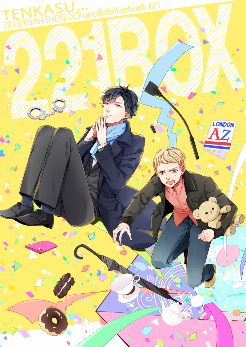 Holmes Y Watson Anime - 800x1126 Wallpaper - teahub.io