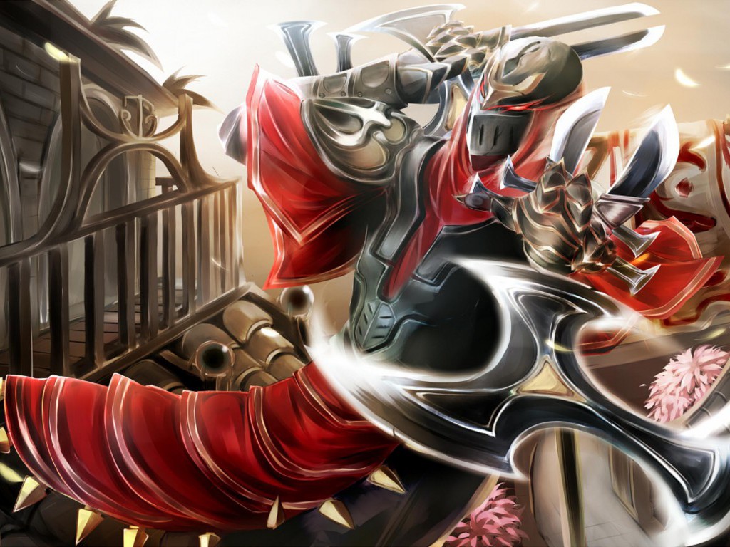 Zed - Lol Zed Mask - 1024x768 Wallpaper - teahub.io