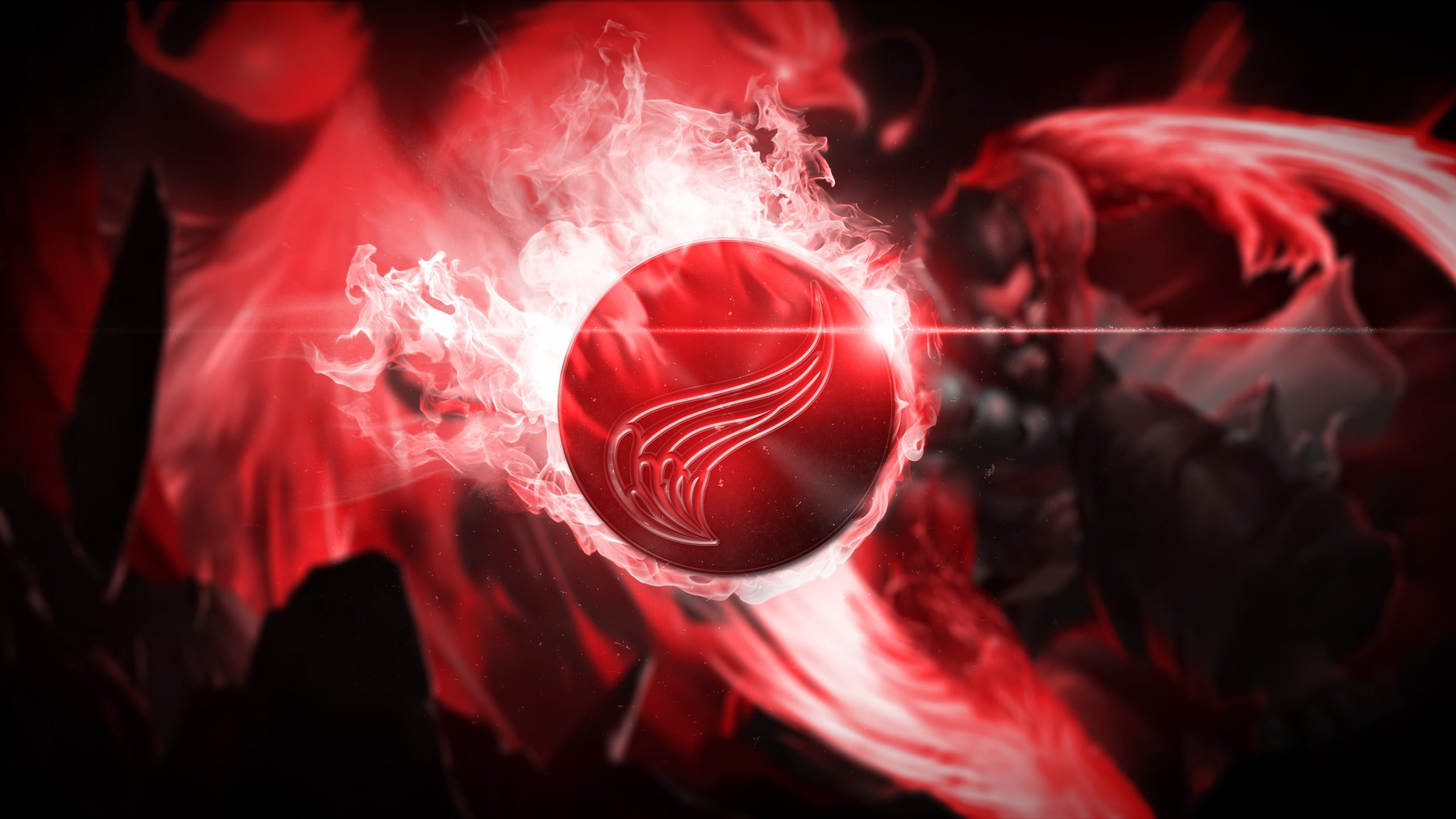 Red Wallpaper League Of Legends - 2560x1440 Wallpaper - teahub.io