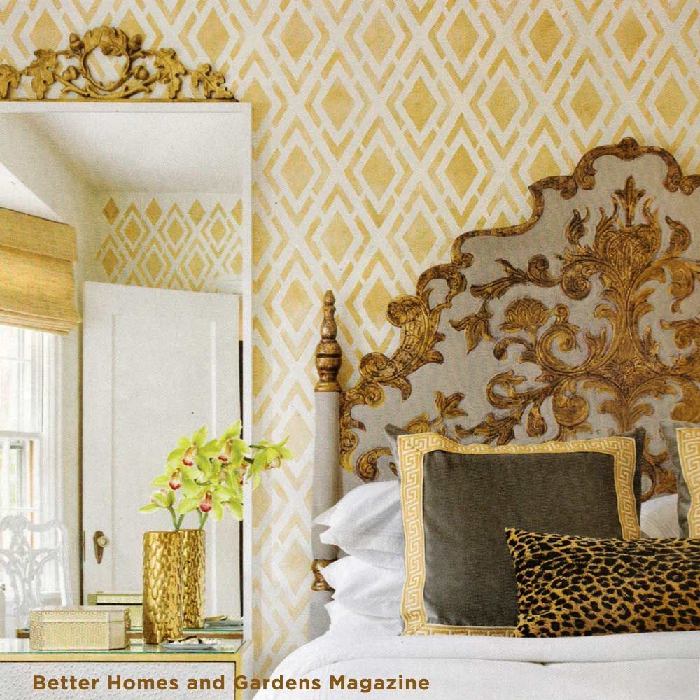 Gold Deco Paint Bed - 1000x1000 Wallpaper - teahub.io