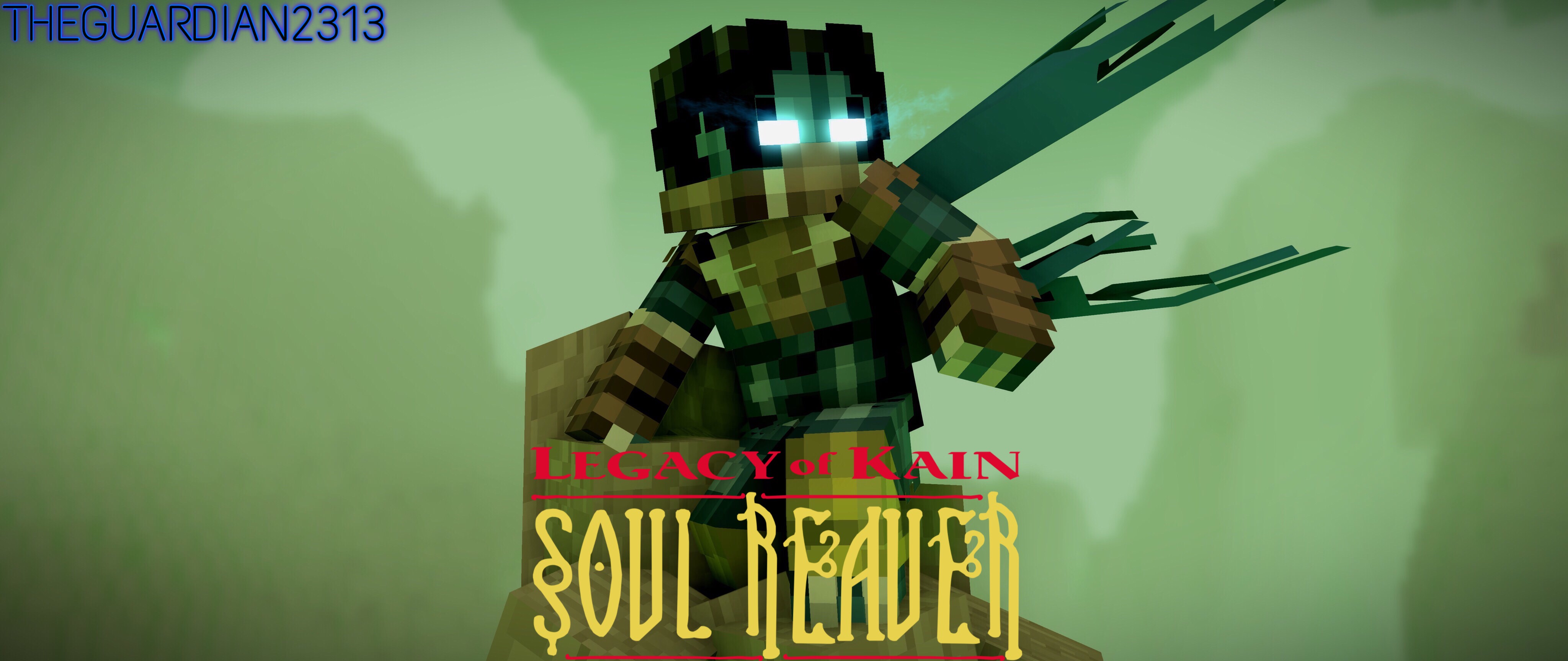 Magdxyi - Soul Reaver Skin Minecraft - 4096x1728 Wallpaper - teahub.io
