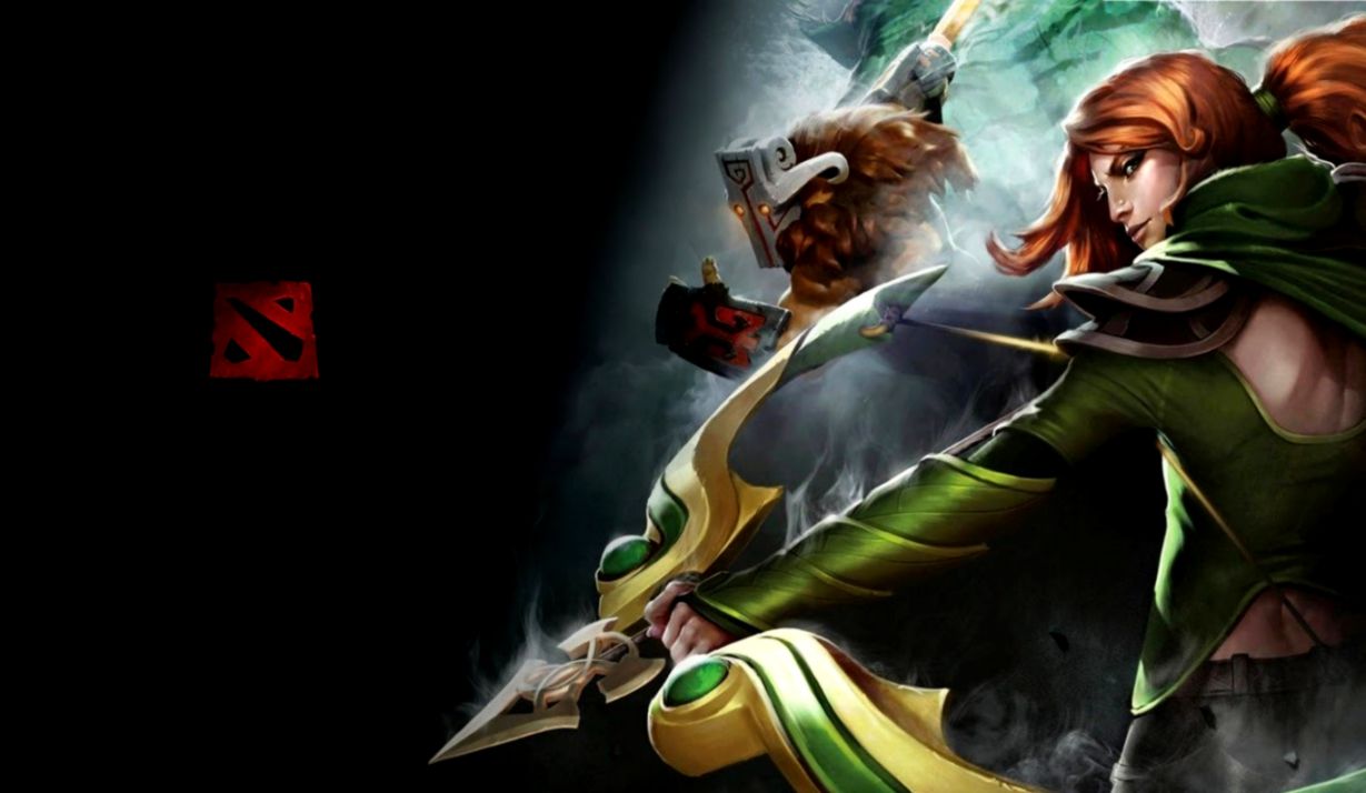 Dota 2 Windranger Background - 1229x714 Wallpaper - teahub.io