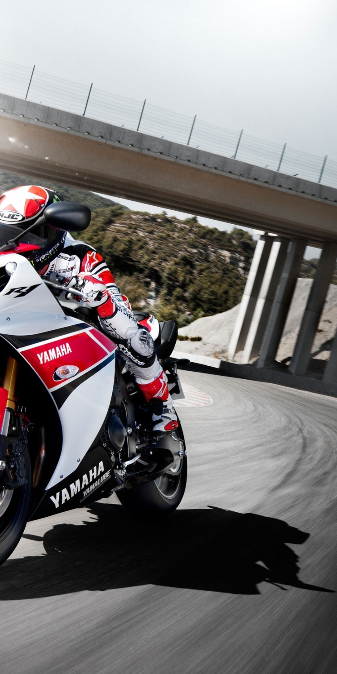 Download Yamaha Yzf-r1, Racing, Motorcycle, Road, White, Red - Yamaha ...