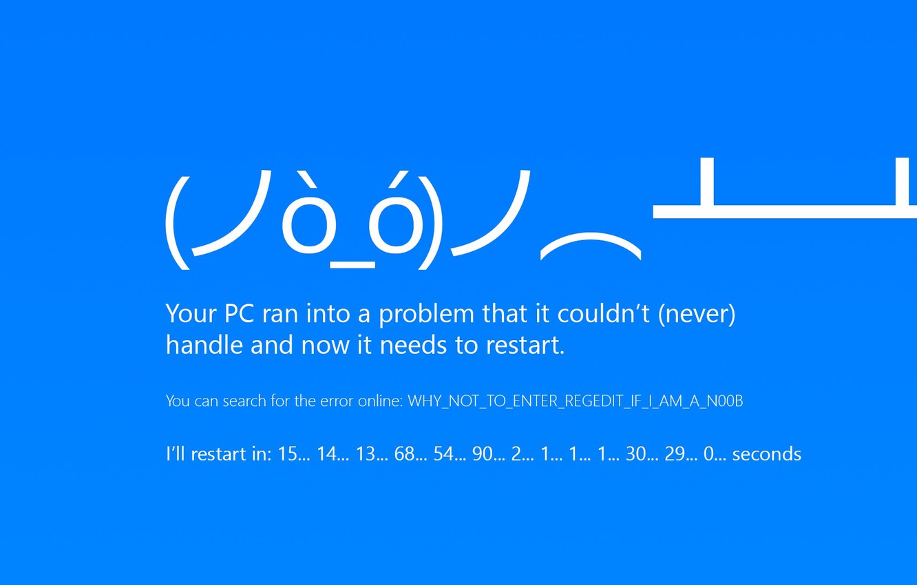 Download Photo Wallpaper Windows, Blue, Smile, Bsod, Death, - Windows ...