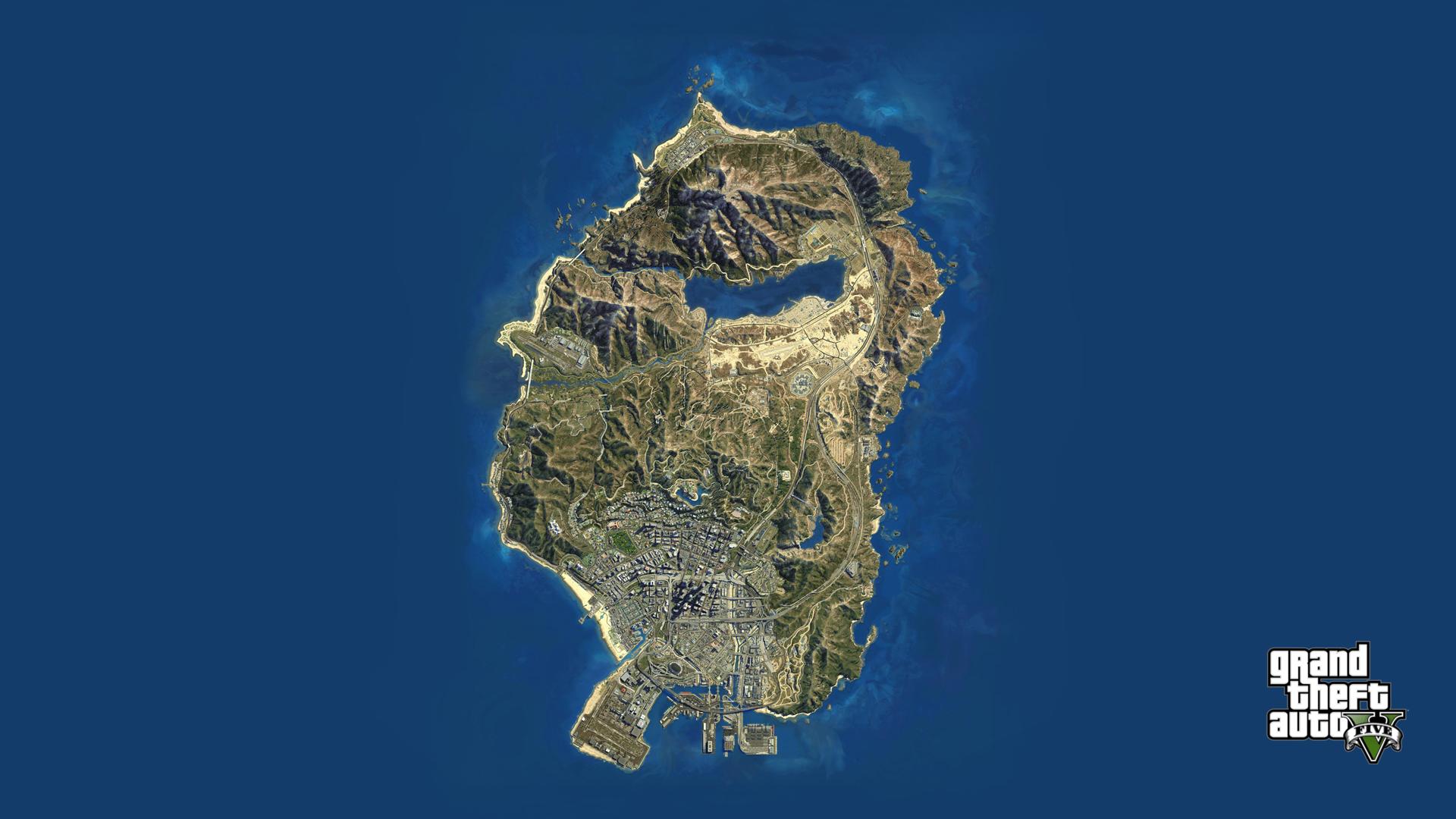 Gta Map - 1920x1080 Wallpaper - teahub.io