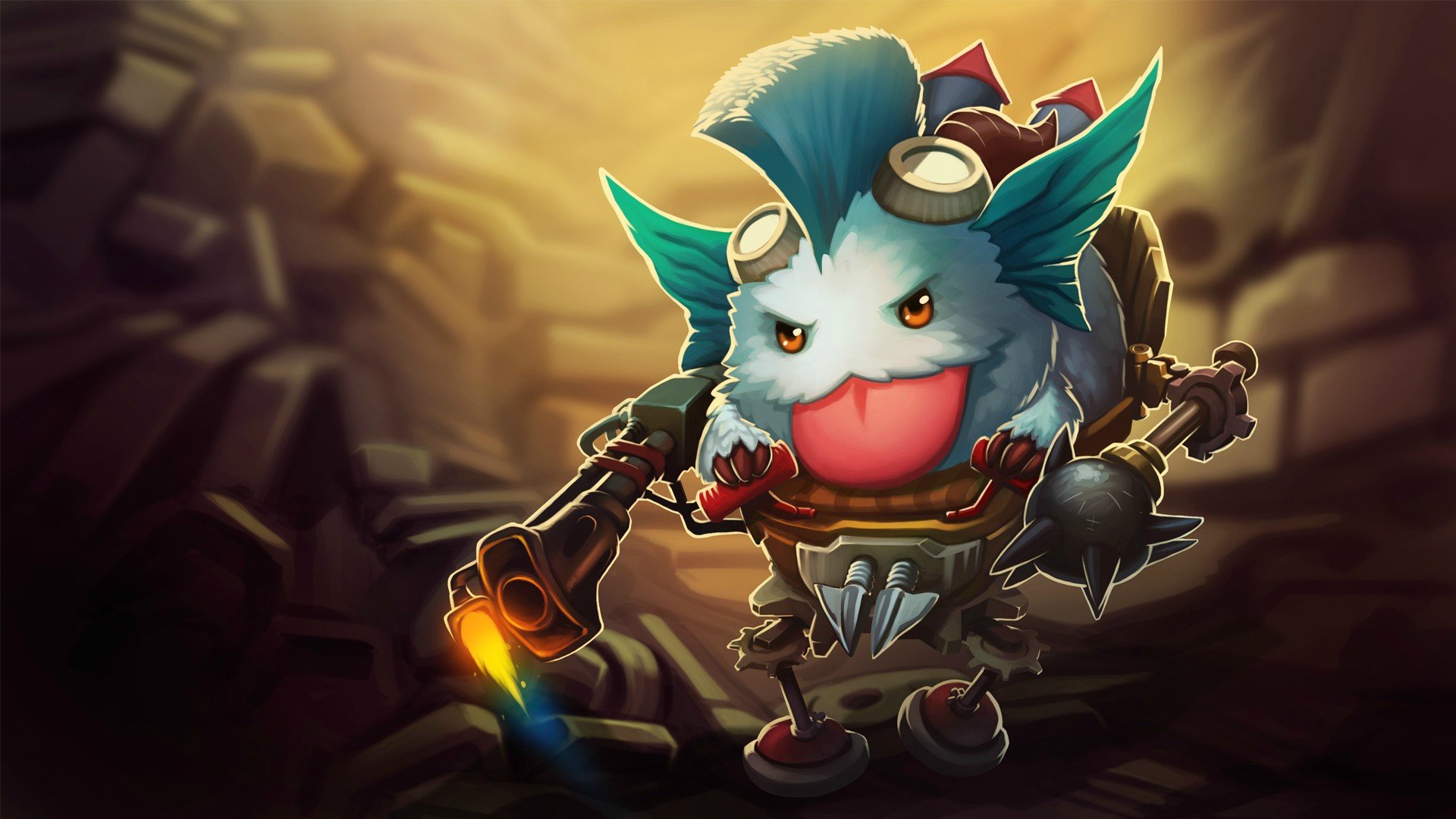 Awesome Poro Free Background Id - League Of Legends Rumble Poro ...