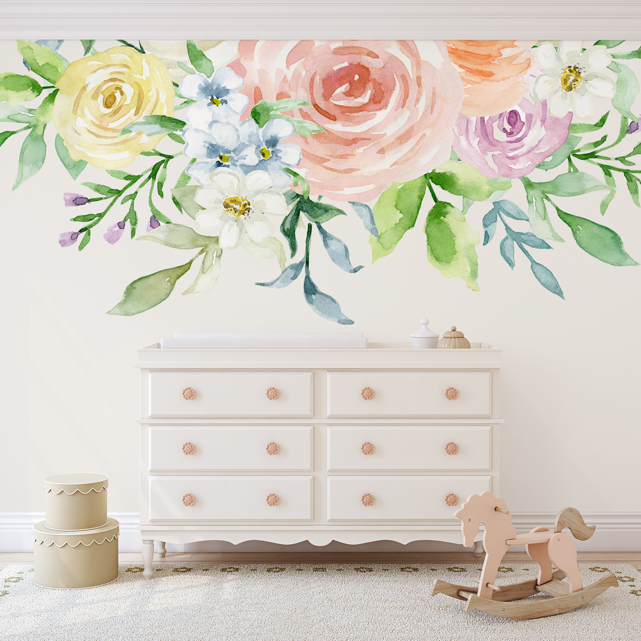 Flower Wall Mural - 1280x1280 Wallpaper - teahub.io