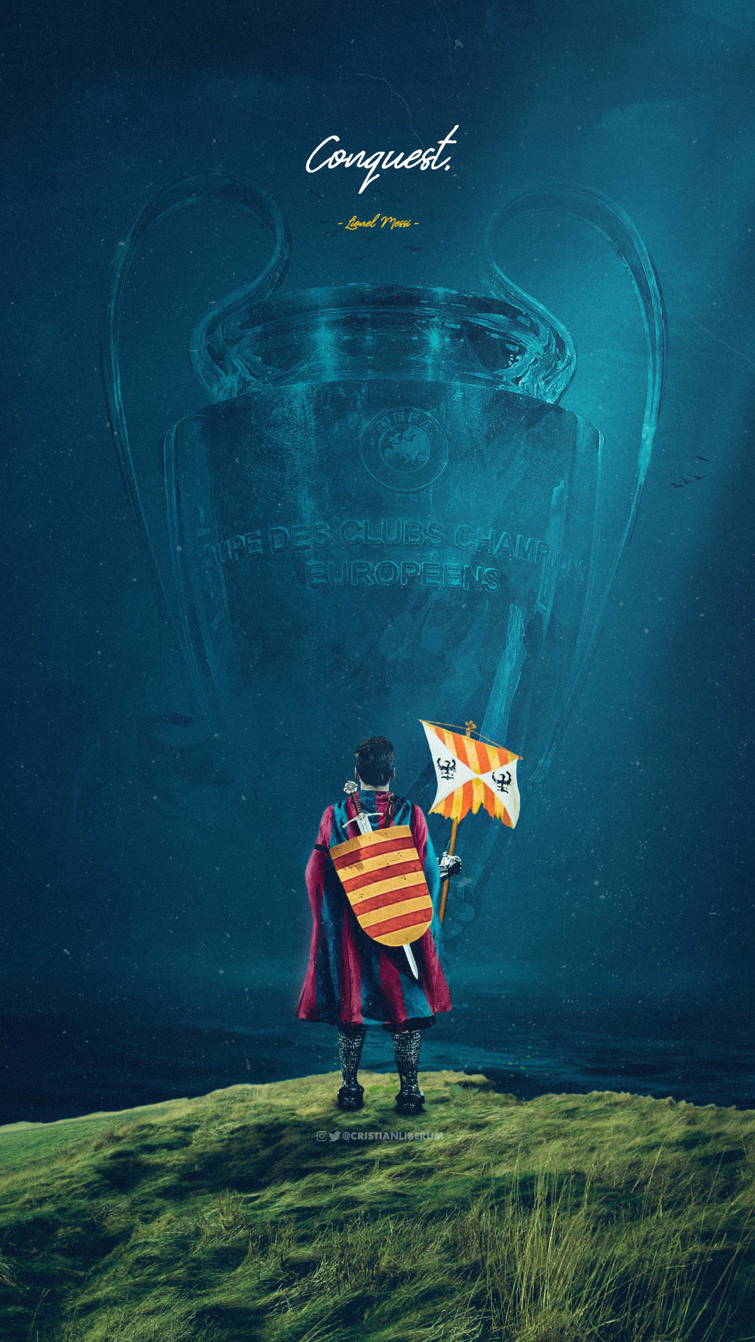 Fc Barcelona Uefa Champions League Lockscreen - 1080x1920 Wallpaper ...