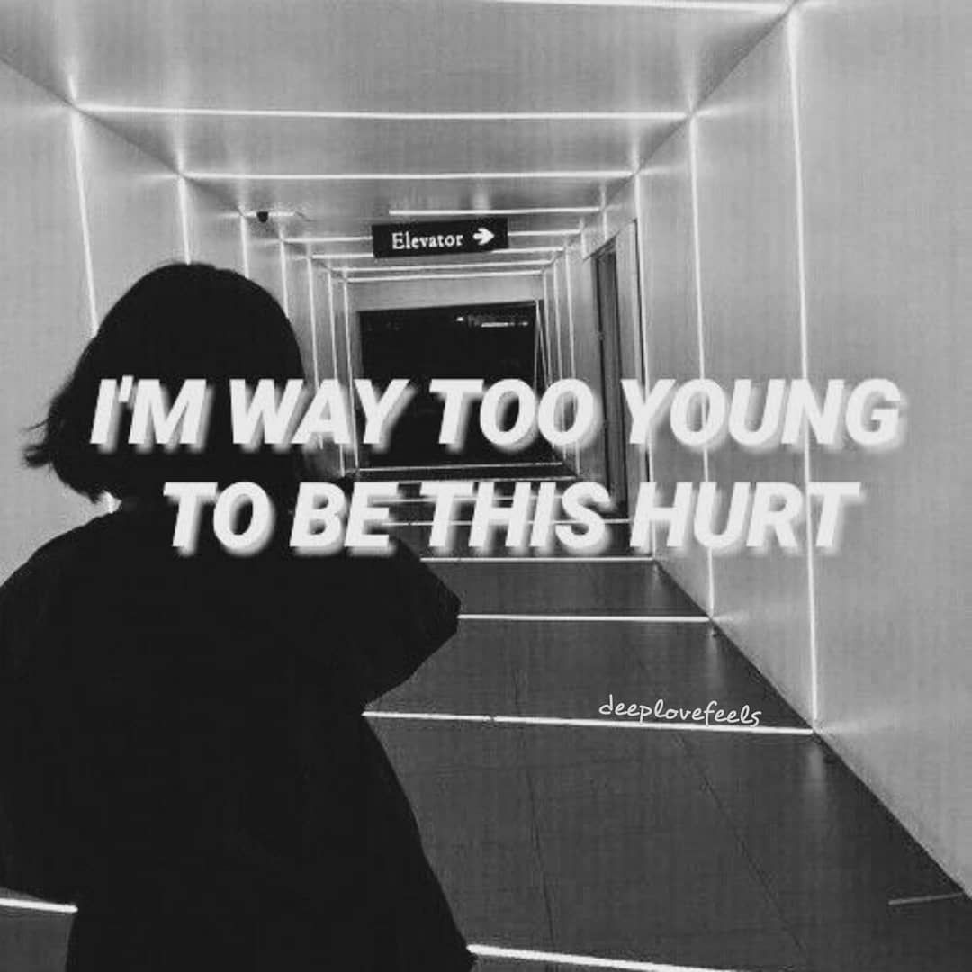 I M Way Too Young To Be This Hurt - 1080x1080 Wallpaper - teahub.io