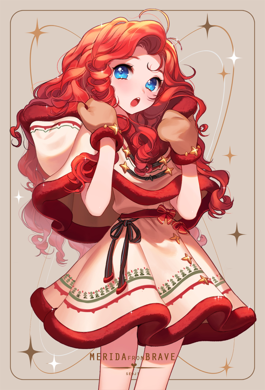 Red Hair Anime Princess - 849x1249 Wallpaper - teahub.io
