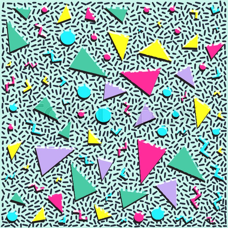 90s Abstract Pattern - 800x800 Wallpaper - teahub.io