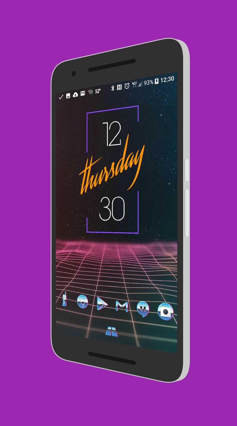 80s Theme For Android - 800x1440 Wallpaper - teahub.io