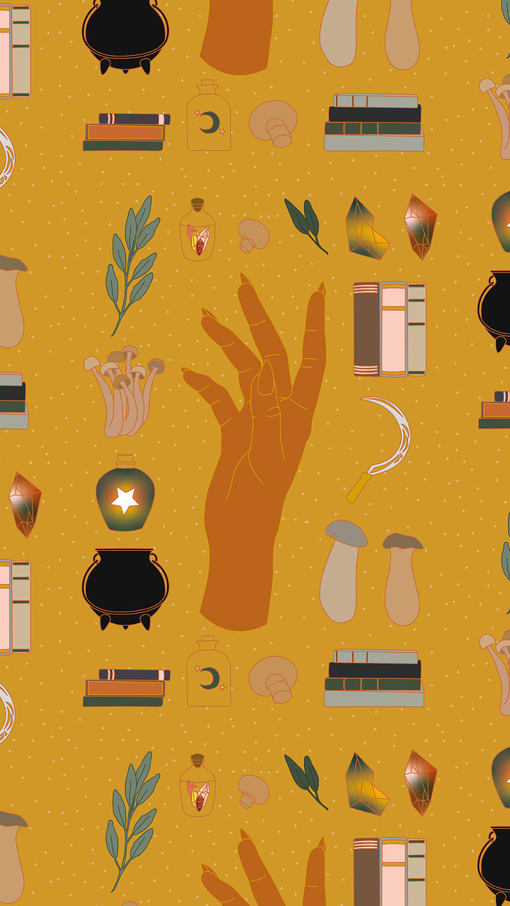 Autumn, Background, And Coven Image - Illustration - 720x1280 Wallpaper ...