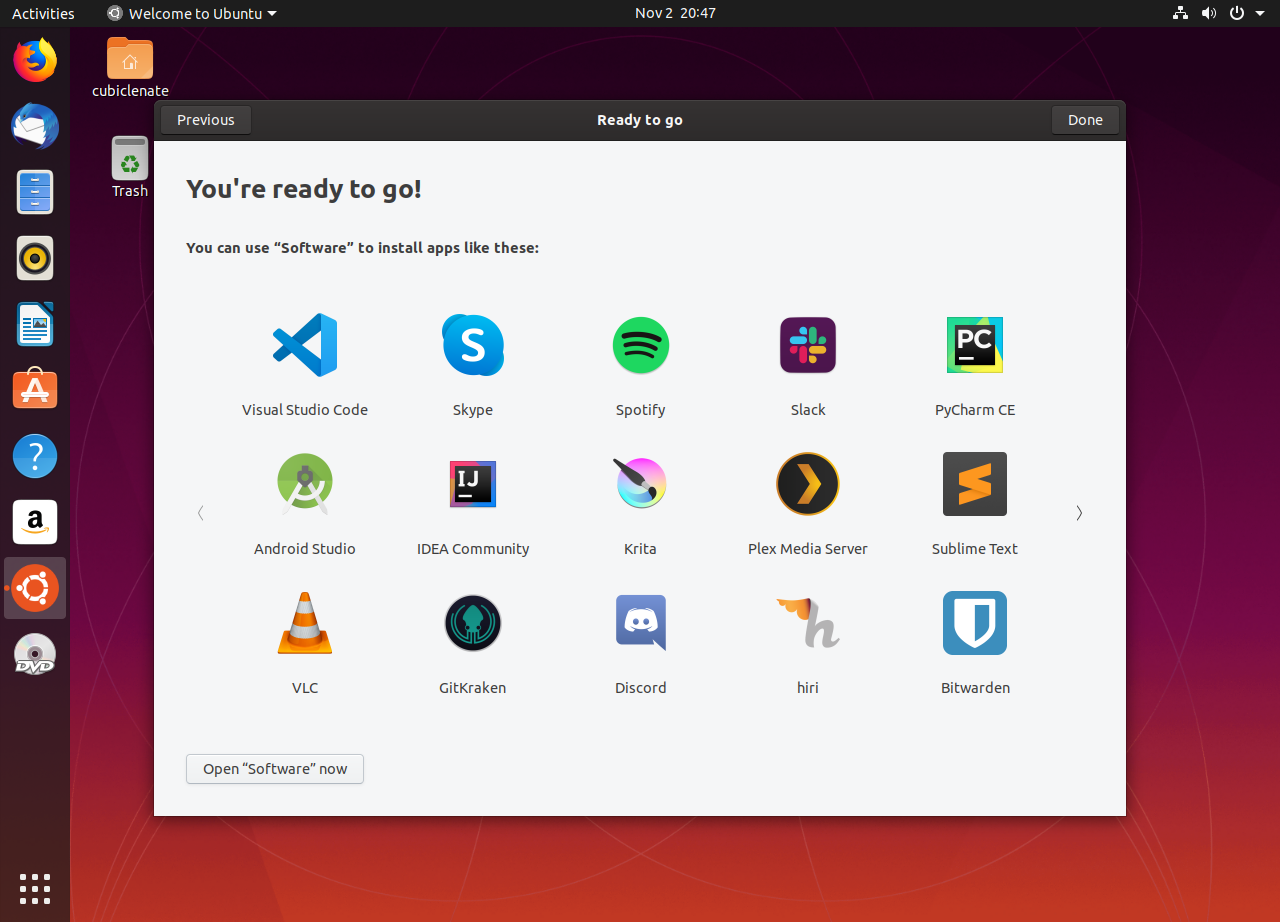 Ubuntu 1910 Eoan Ermine - 1280x922 Wallpaper - teahub.io