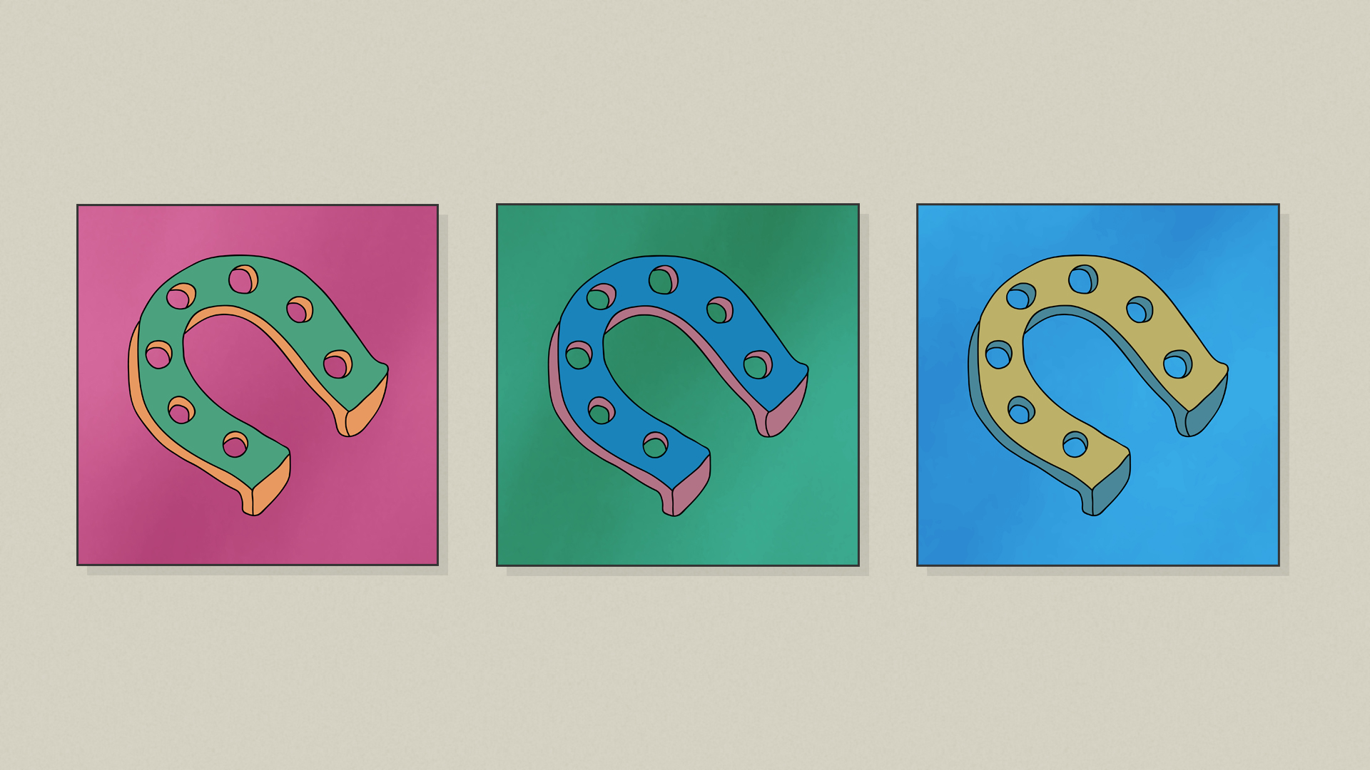 Bojack Horseman Horseshoe Painting - 1920x1080 Wallpaper - teahub.io