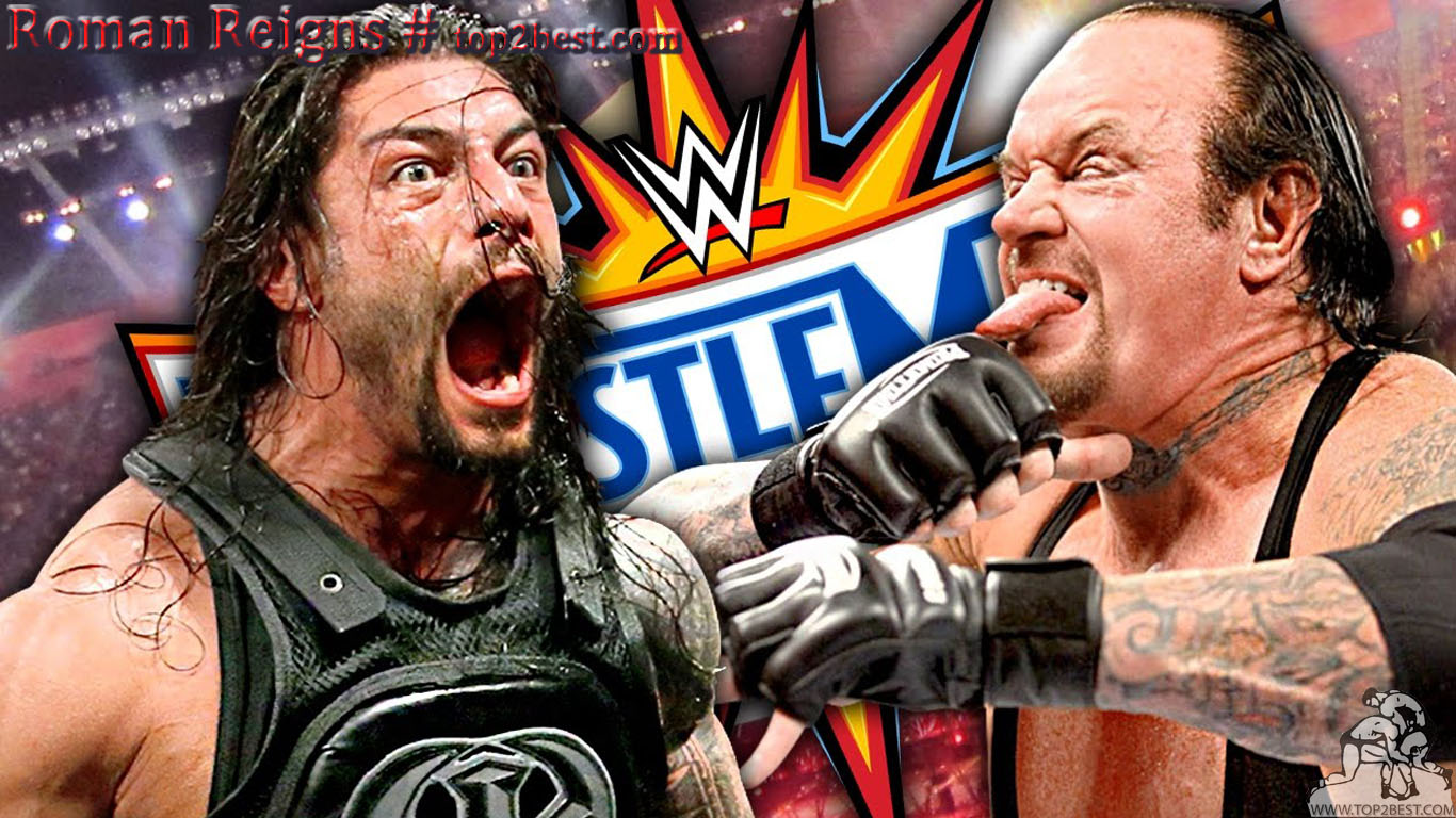 Undertaker And Roman Reigns - 1366x768 Wallpaper - teahub.io