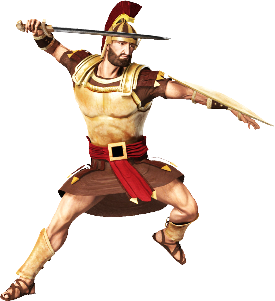 Warrior Clipart Roman Centurion - Roman Soldier Transparent Background ...