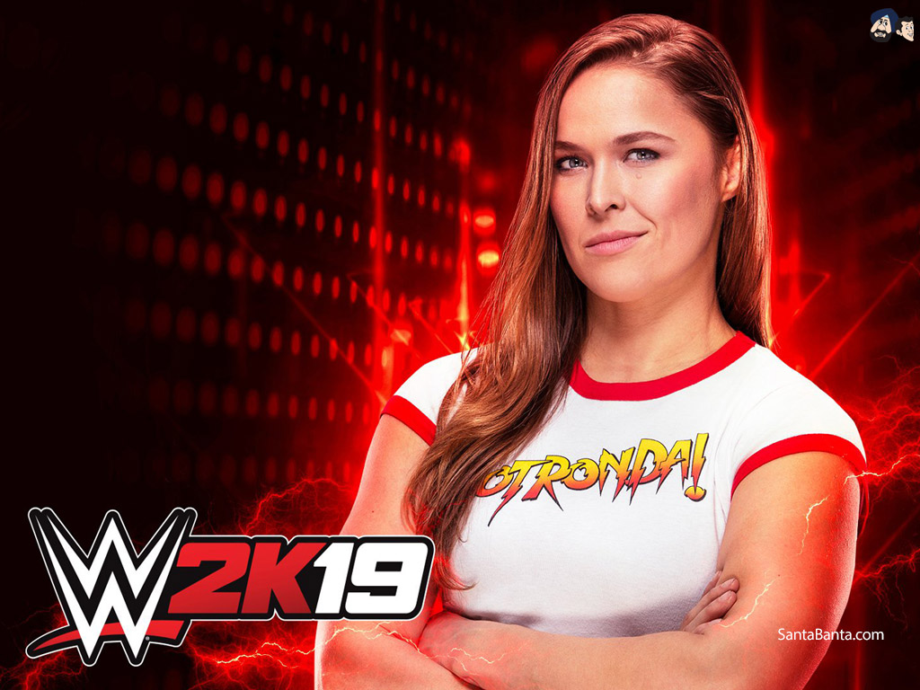 Wwe Divas - Wwe2k19 Ronda Rousey - 1024x768 Wallpaper - teahub.io