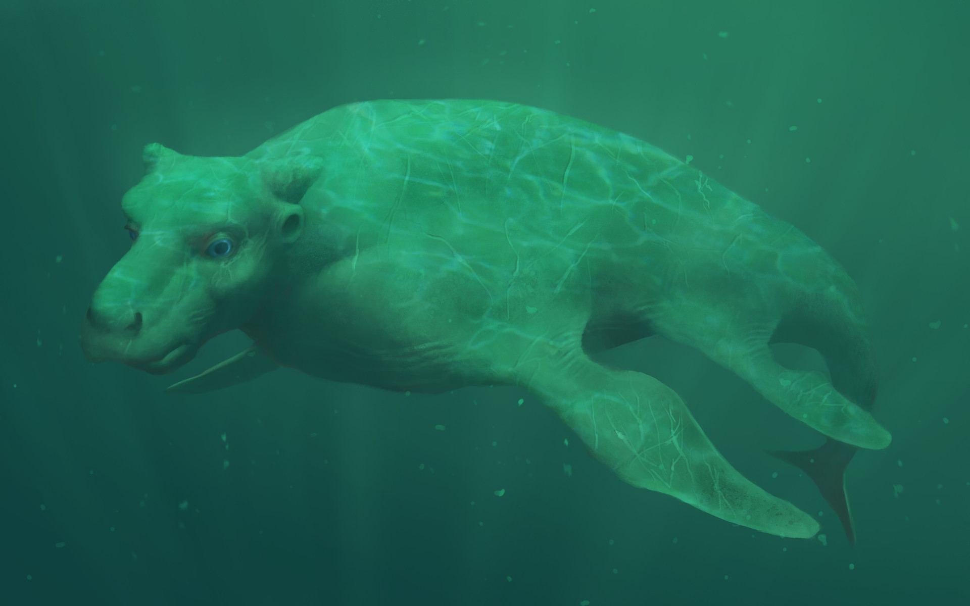 Monster Of Lake Tota - 1920x1200 Wallpaper - teahub.io