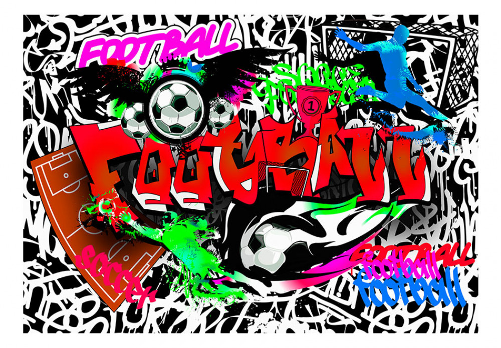 Football Graffiti - 1000x695 Wallpaper - teahub.io