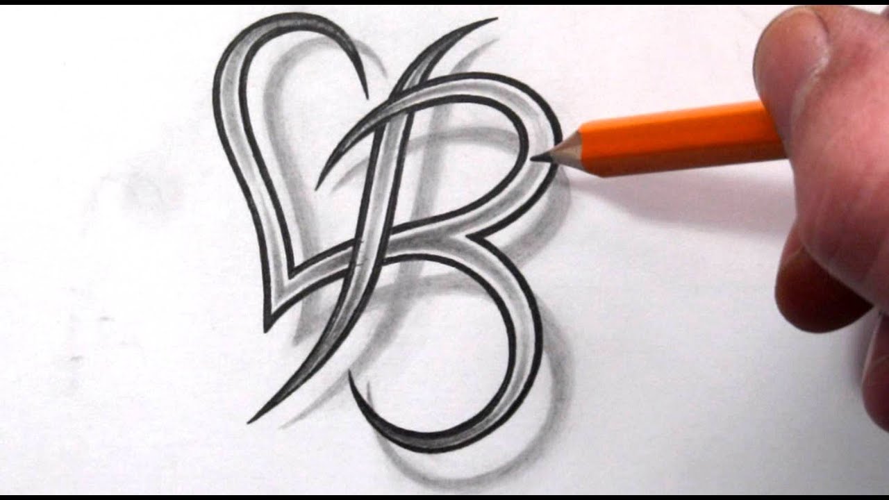 B Name Tattoo - 1280x720 Wallpaper - teahub.io