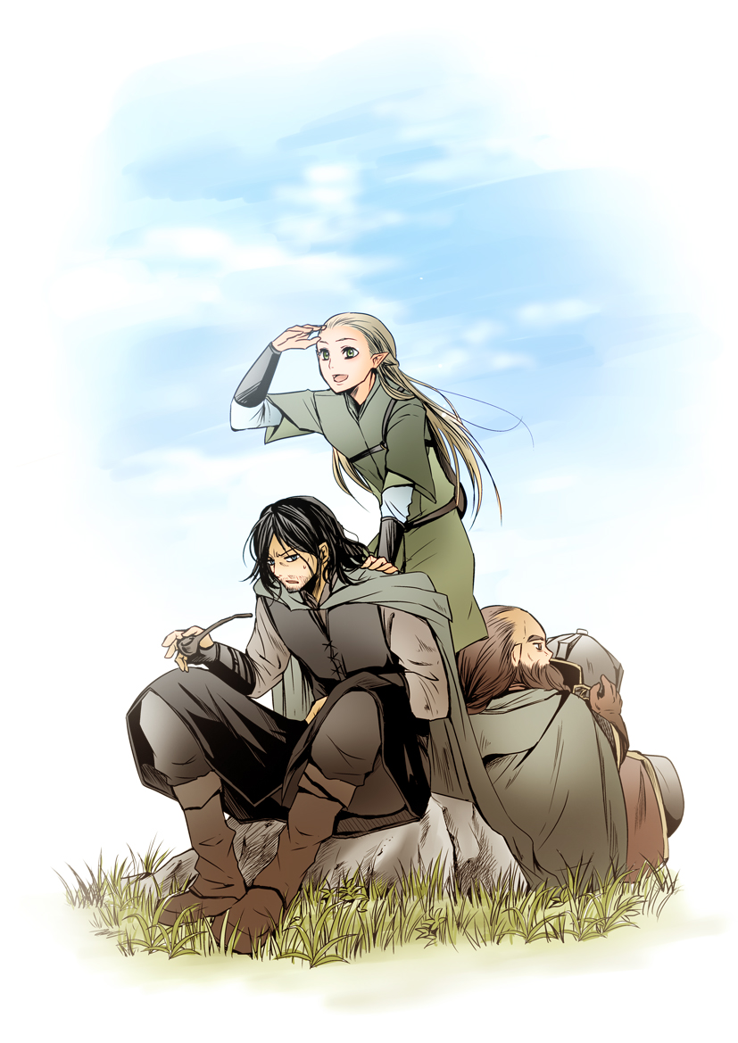 Three Hunters Lotr - 827x1169 Wallpaper - teahub.io