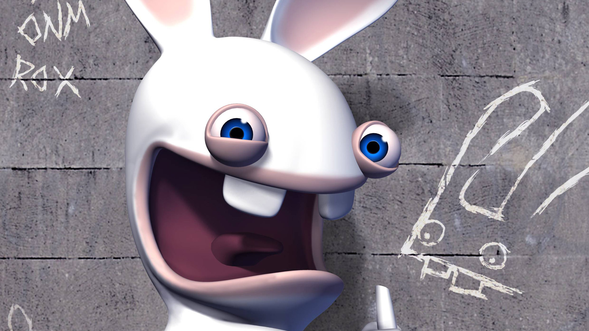Cookie Monster Wallpaper - Rabbid Invasion Wallpaper Hd - 1920x1080 ...