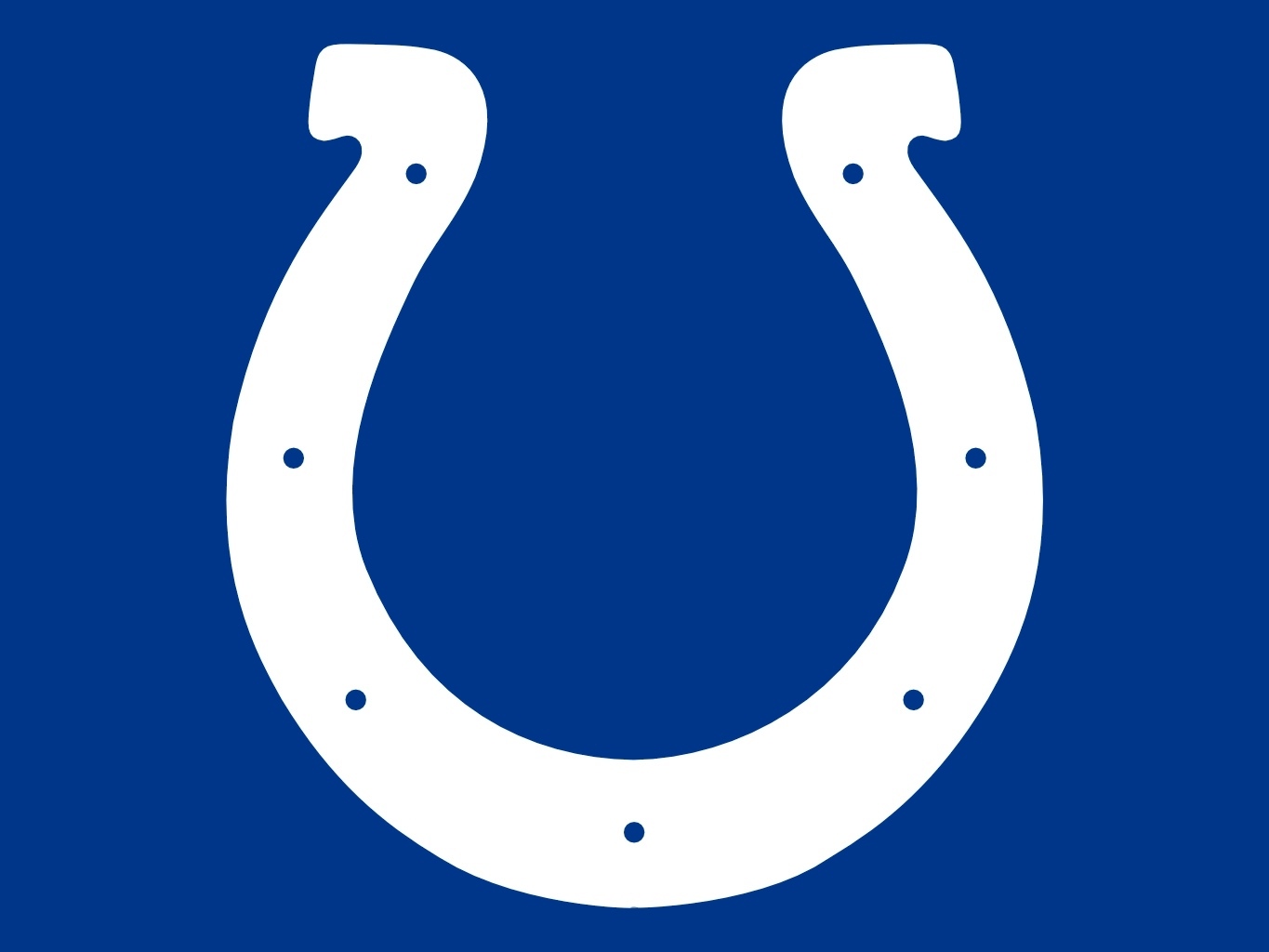 Nfl Logos - Indianapolis Colts Logo White - 1365x1024 Wallpaper - teahub.io