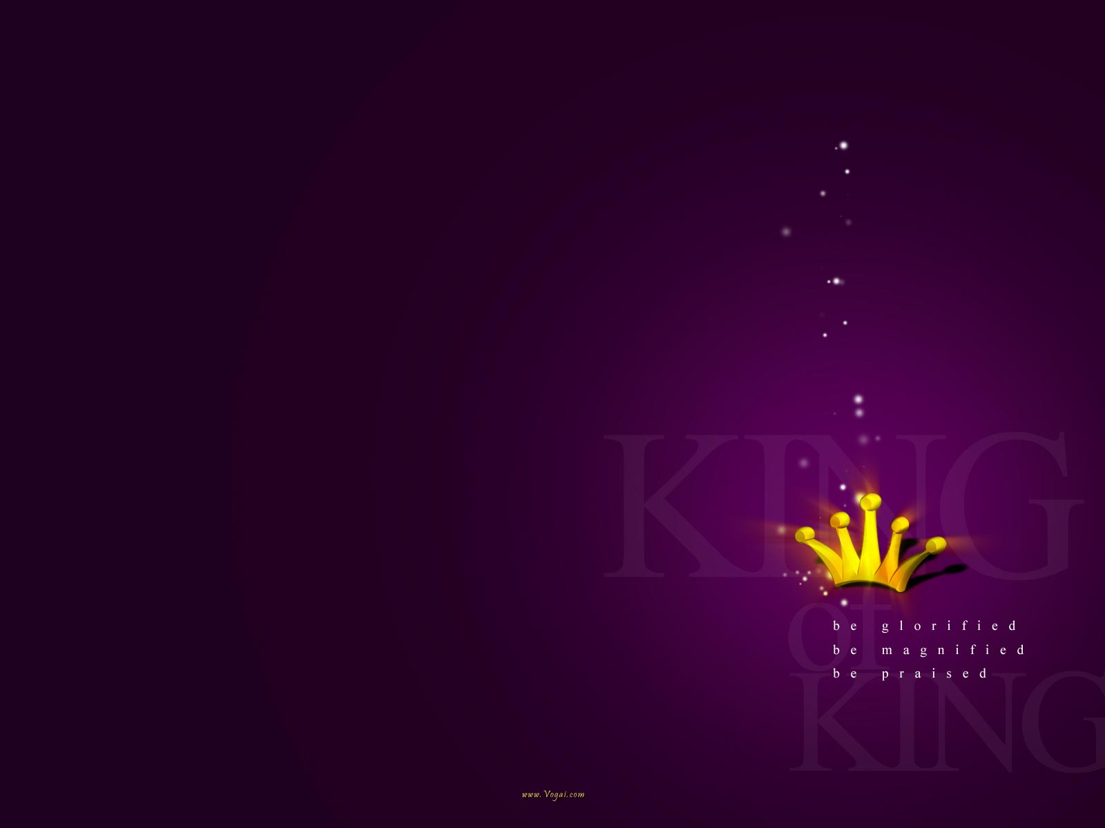 King Of Kings Violet Background Wallpaper - Christ The King Sunday ...