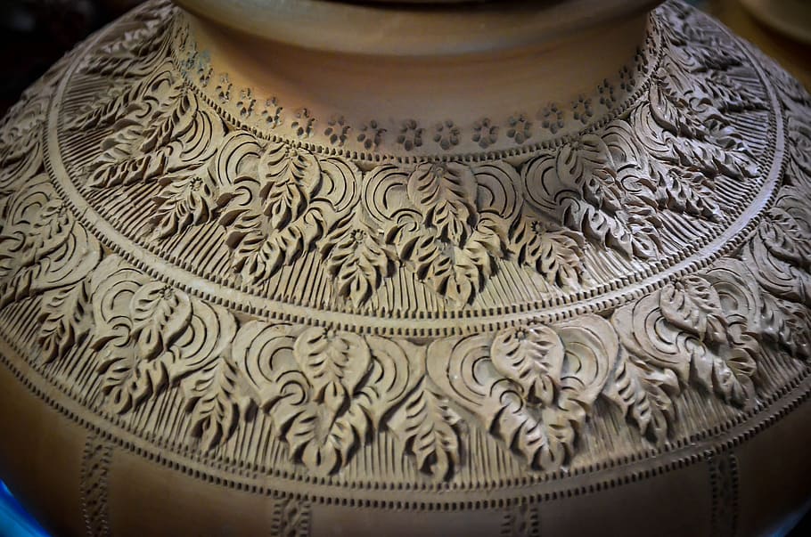 Thai Pottery Style - Pot Carving - 910x603 Wallpaper - teahub.io
