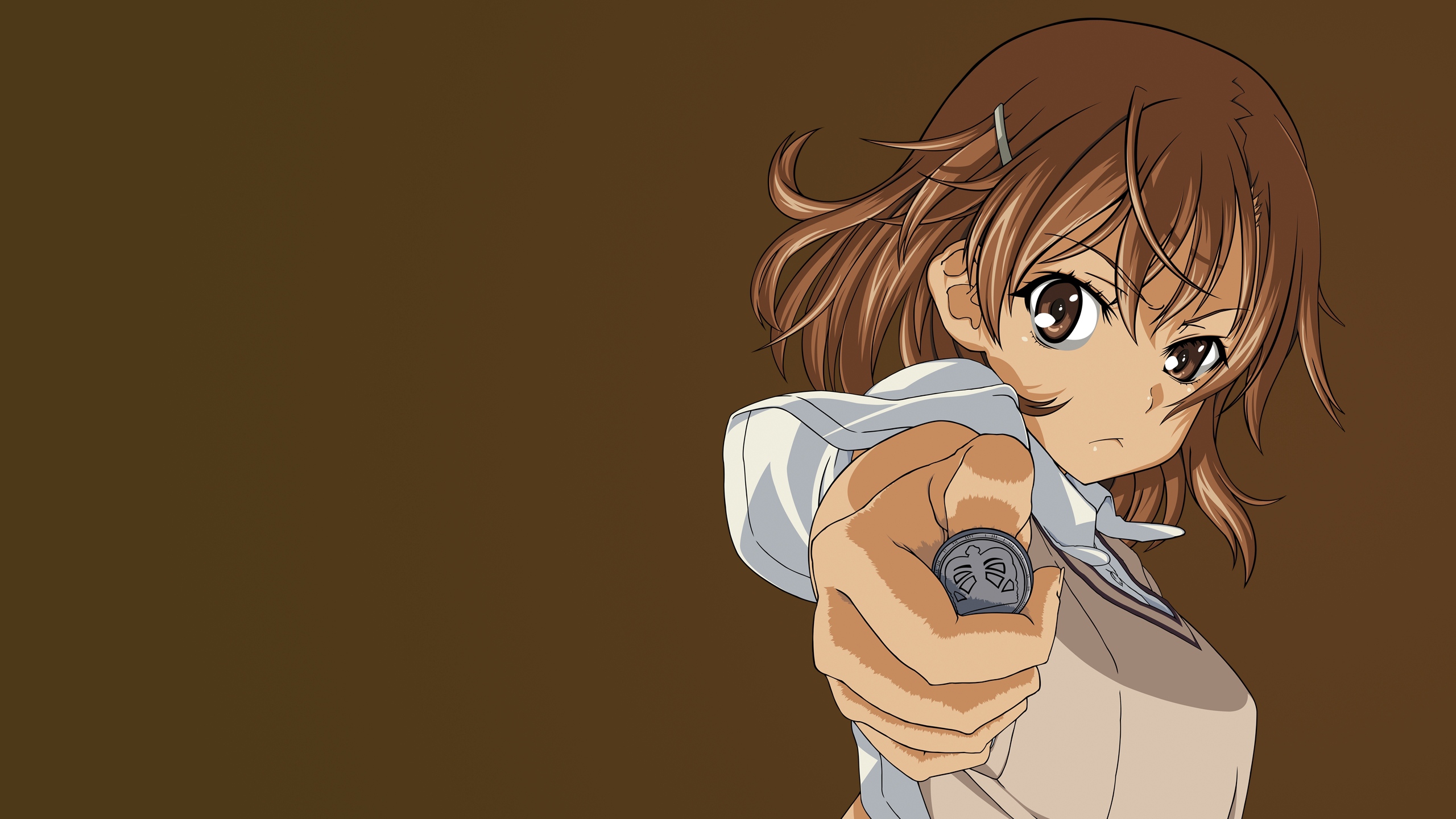 Wallpaper Girl, Concentration, Composure, Coin Toss - Coin Flip Desktop ...