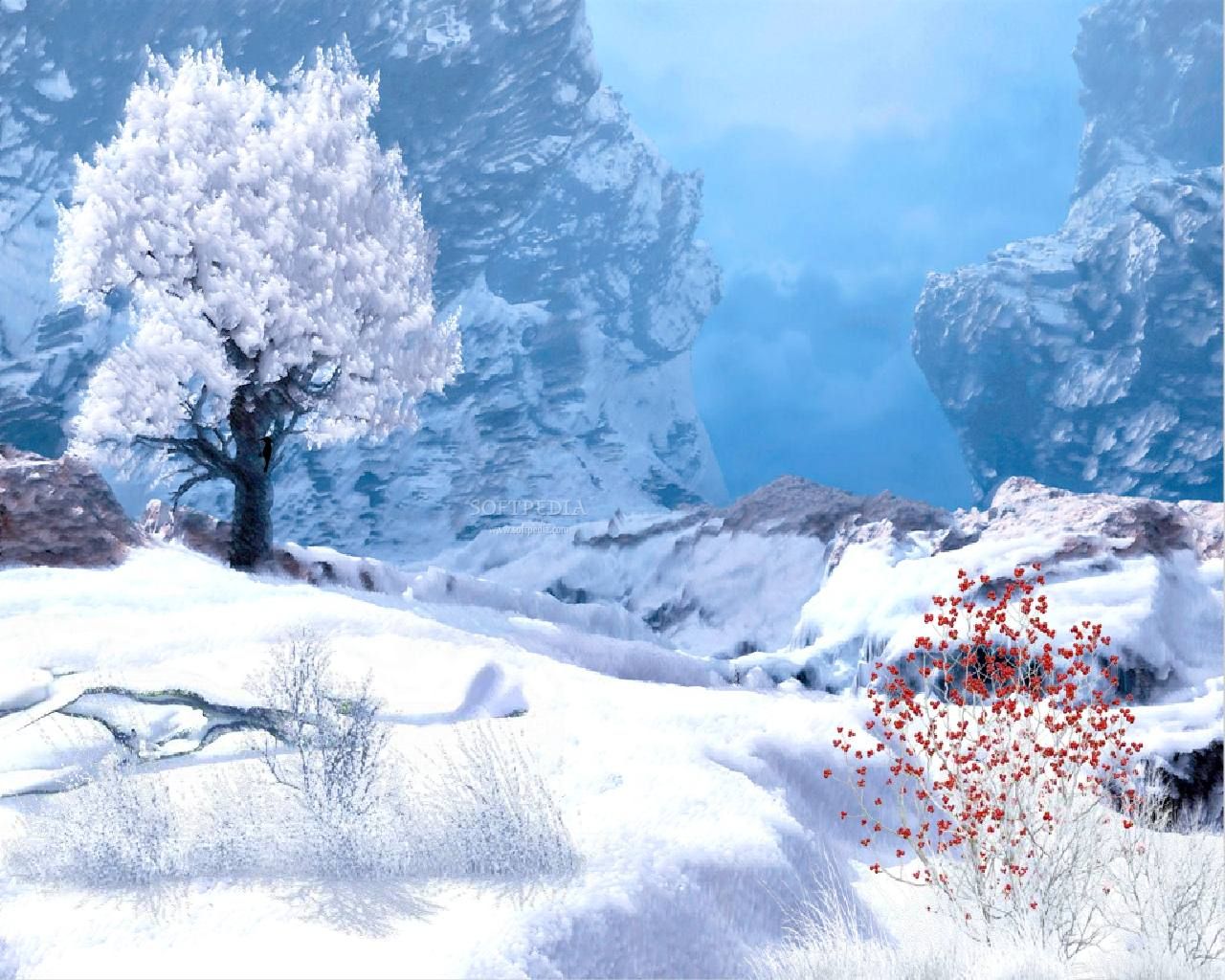 Animated Winter Background - 1280x1024 Wallpaper - teahub.io