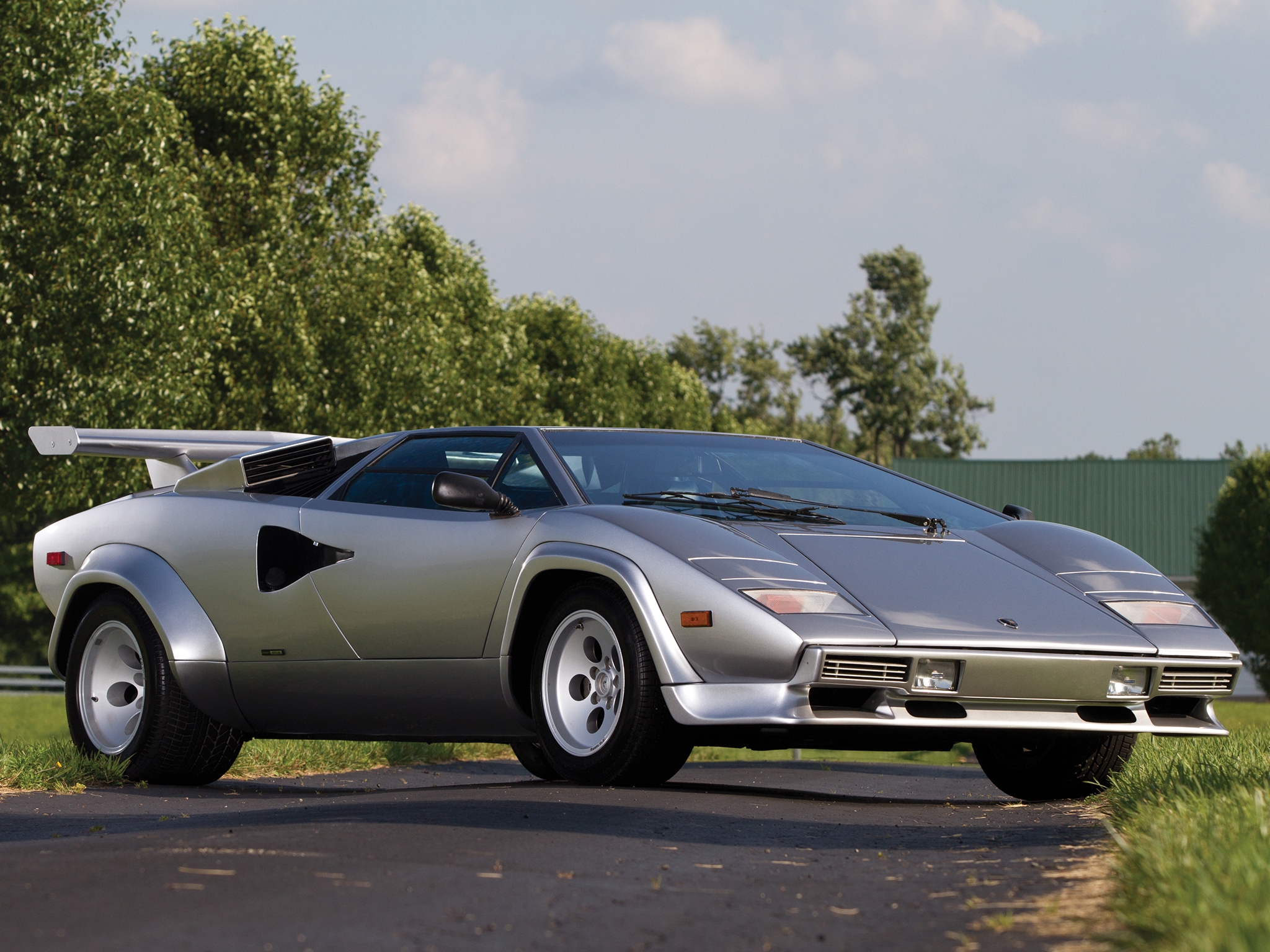 Lamborghini Countach, Silver, Supercar, Classic, Cars - 1982 ...