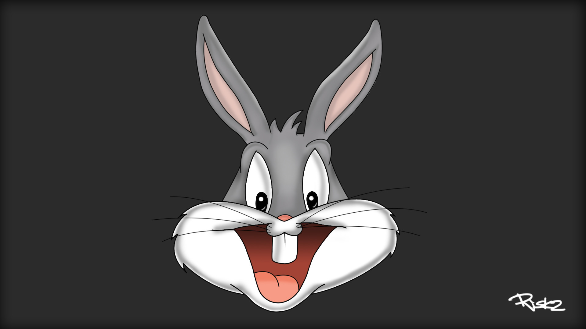 Bugs Bunny Looney Tunes Wallpaper - Looney Tunes Bugs Bunny Head ...