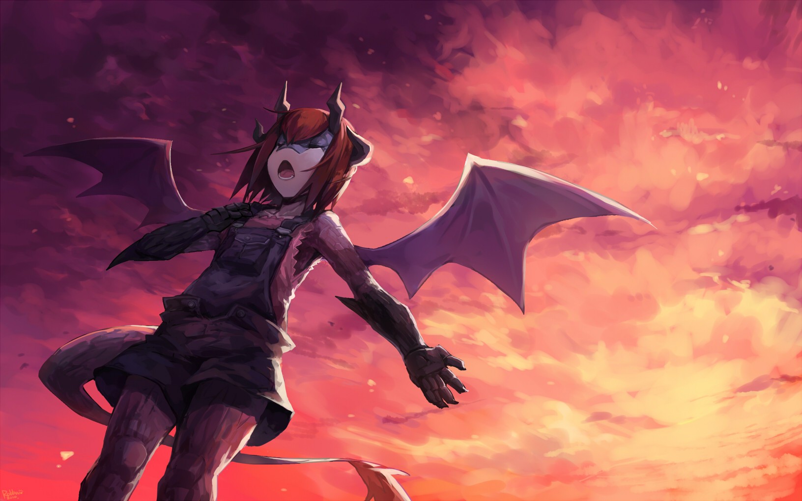Furry With Wings - 1632x1020 Wallpaper - teahub.io