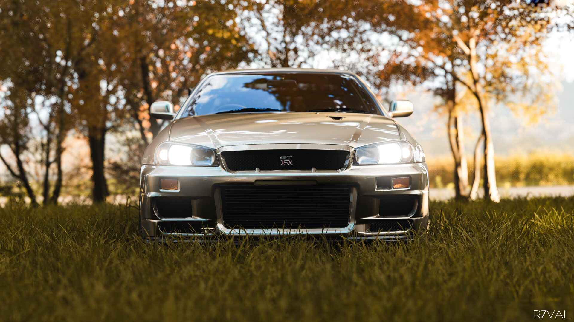 Nissan Skyline R34 Wallpaper Sunset - 1920x1080 Wallpaper - teahub.io