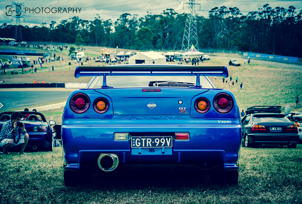 Nissan Skyline R34 Back - 1280x867 Wallpaper - teahub.io
