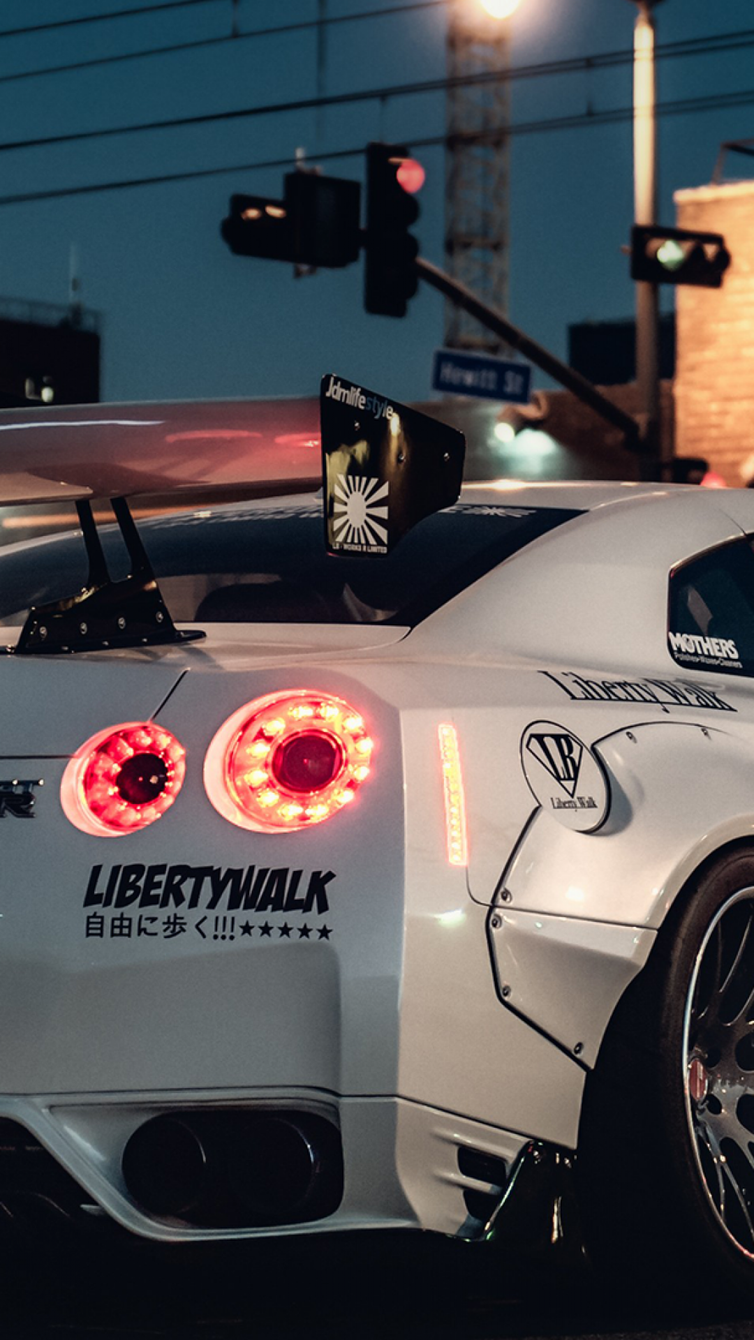 Nissan Skyline Gt-r, Back View, Sport, Cars, White - 1080x1920 ...