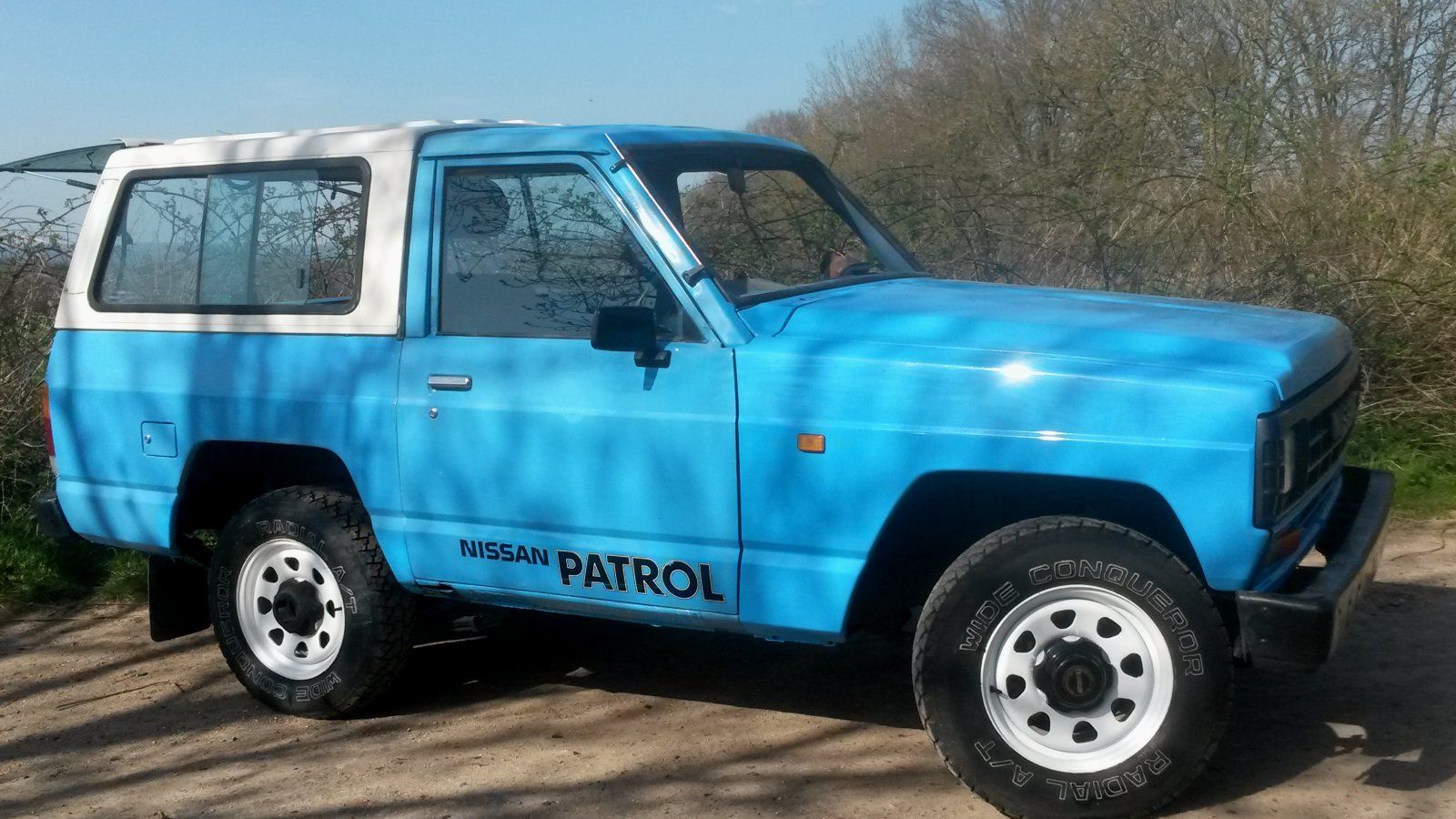 1985 Nissan Patrol Blue - 1600x900 Wallpaper - teahub.io