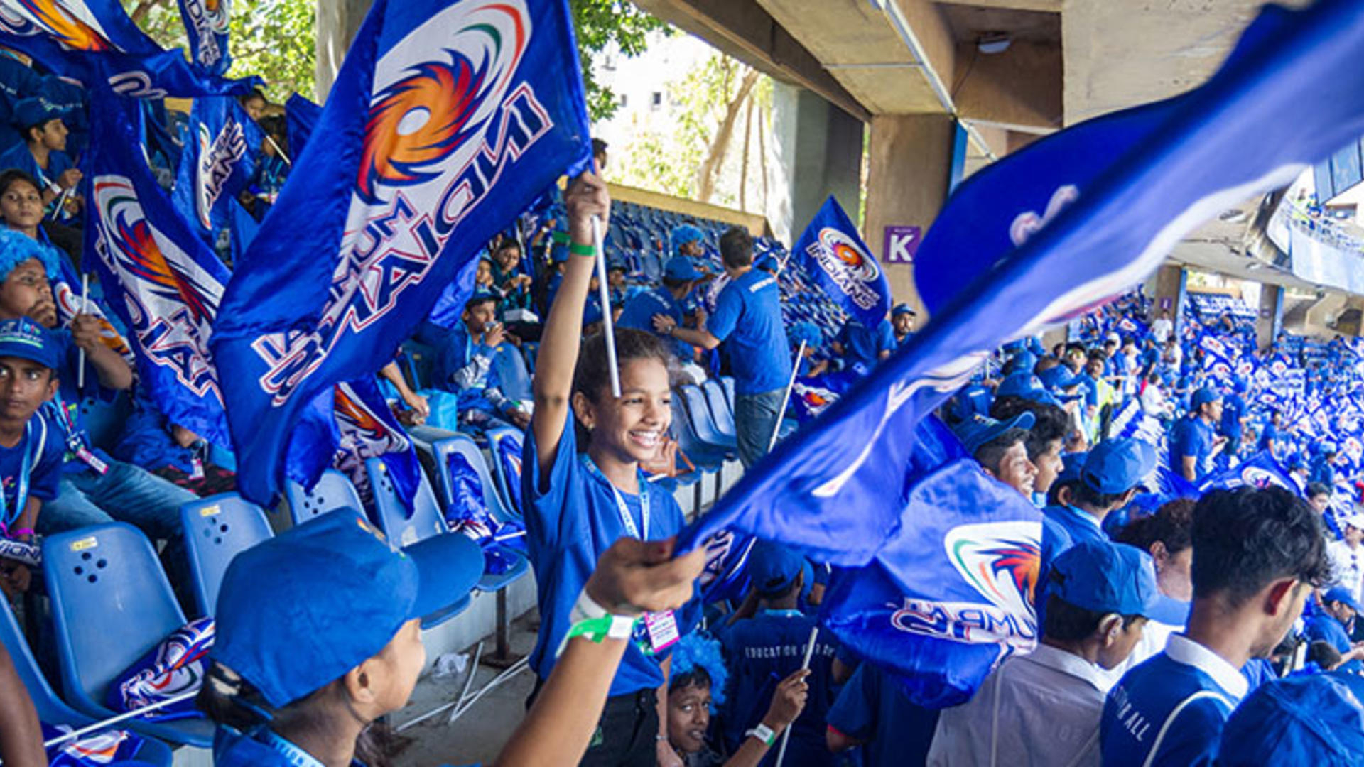 Ipl Mumbai Indians Flag - 1920x1080 Wallpaper - teahub.io