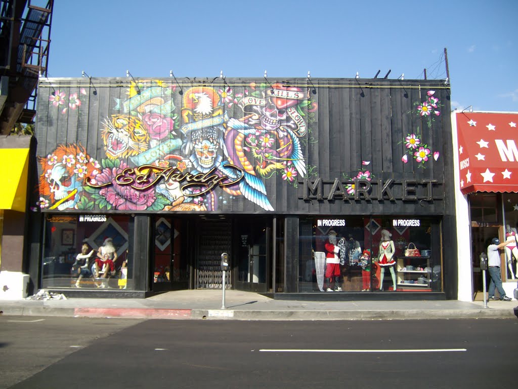 Ed Hardy Store On Melrose Ave Los Angeles Ca - Ed Hardy Los Angeles ...