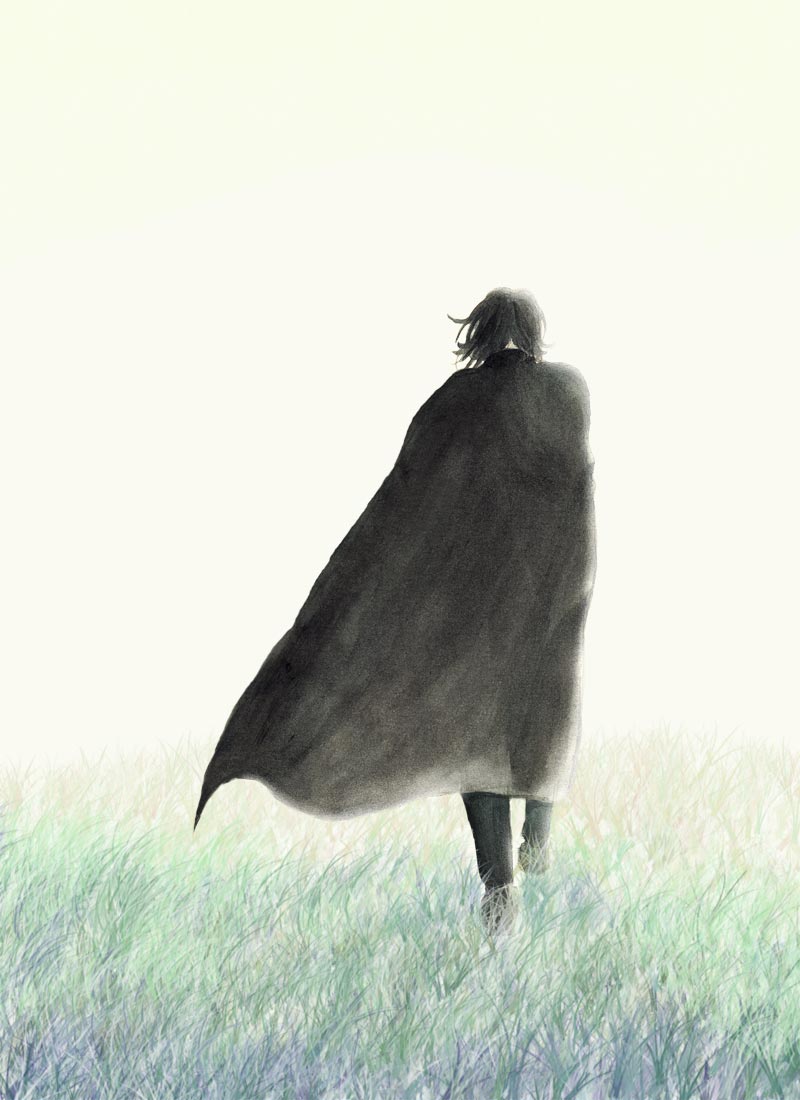 Severus Snape Back View - 800x1100 Wallpaper - teahub.io