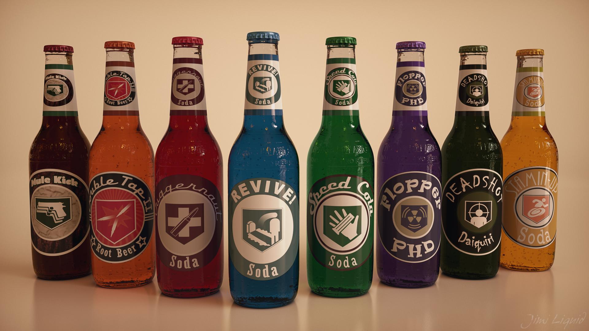 Cod Perk Bottles - 1920x1080 Wallpaper - teahub.io
