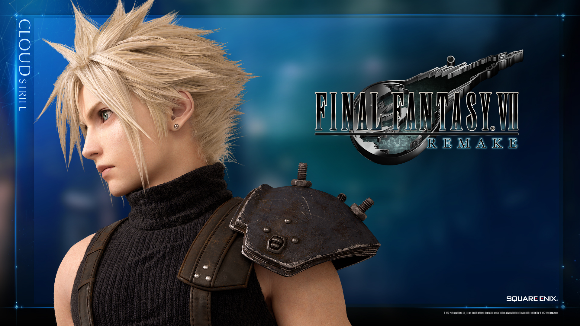 Cloud Strife Ps4 Remake - 1920x1080 Wallpaper - teahub.io