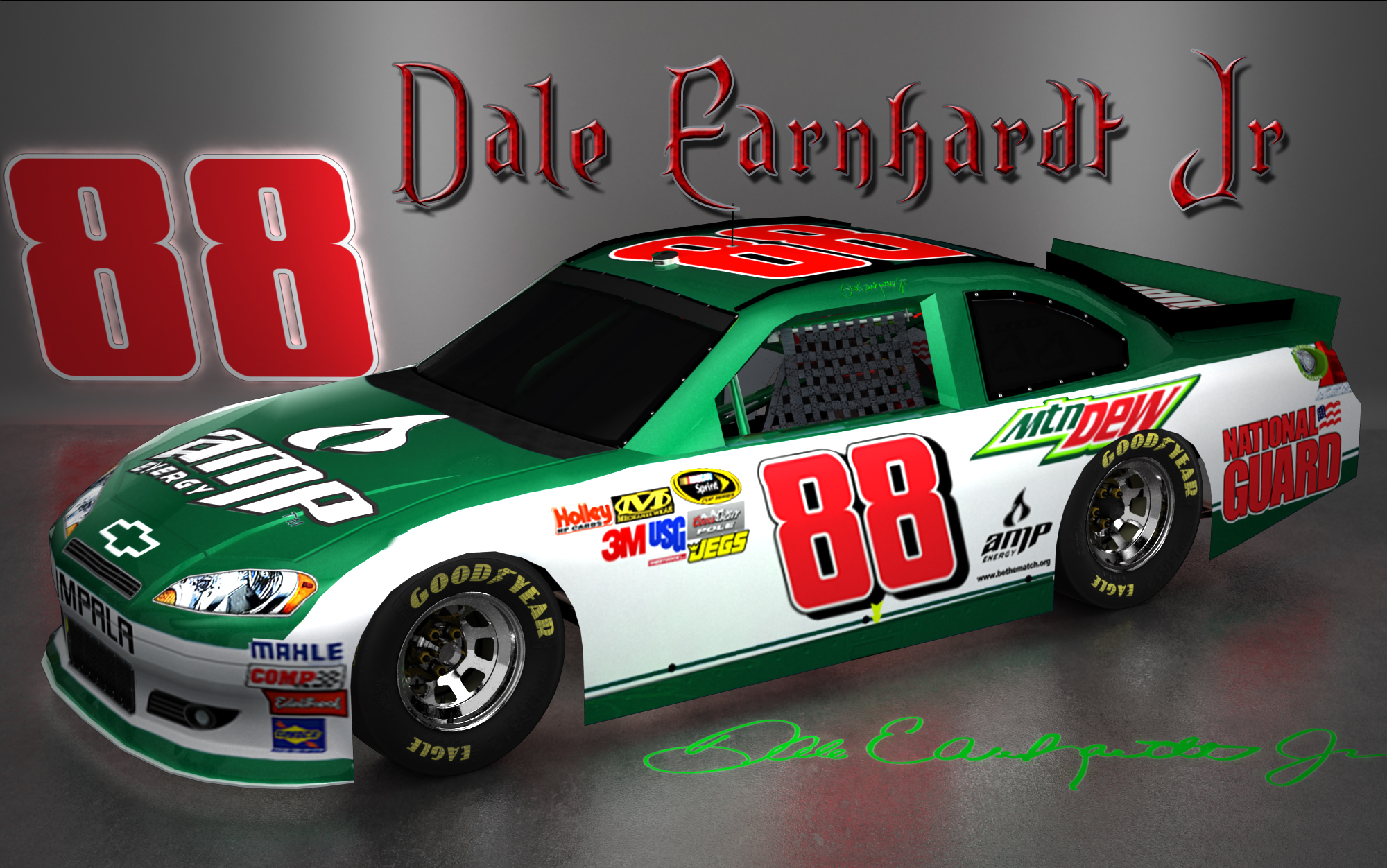 Dale Earnhardt Jr Nascar Signature Wallpaper - Number 88 Nascar Race ...
