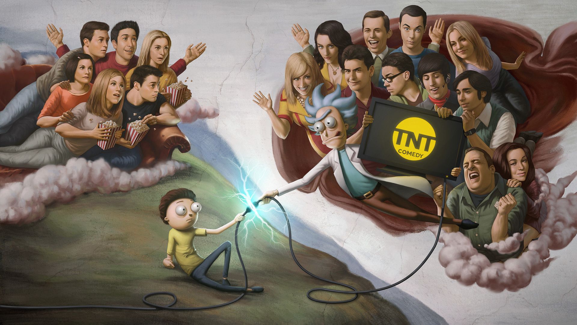 The Creation Of Adam Funny