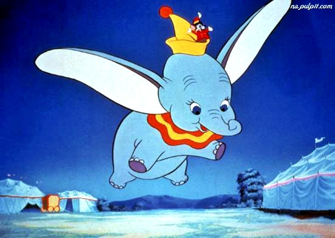 Disney Dumbo - Jumbo Elephant Walt Disney - 1110x791 Wallpaper - teahub.io