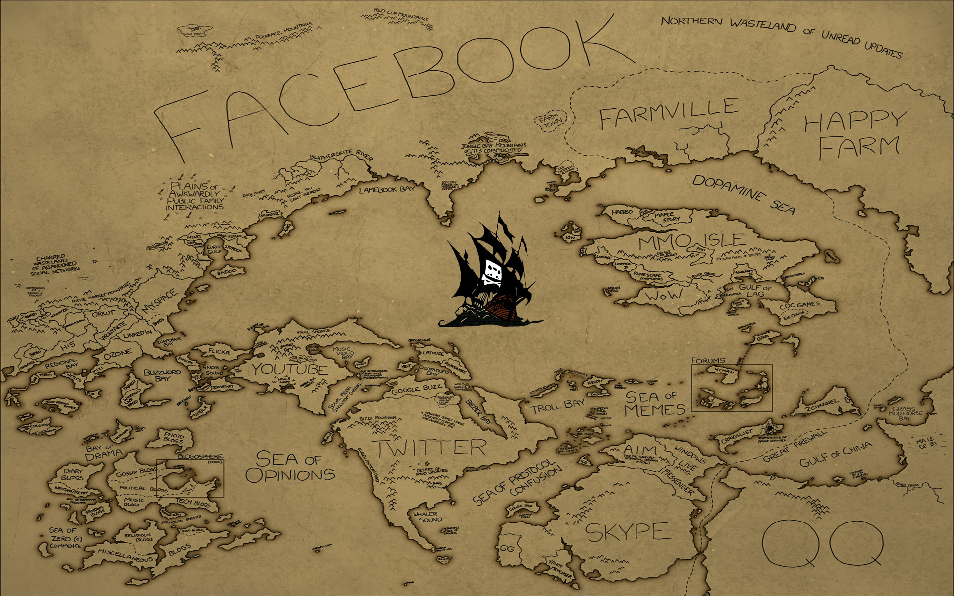 Pirate Map Bay - 1920x1200 Wallpaper - teahub.io