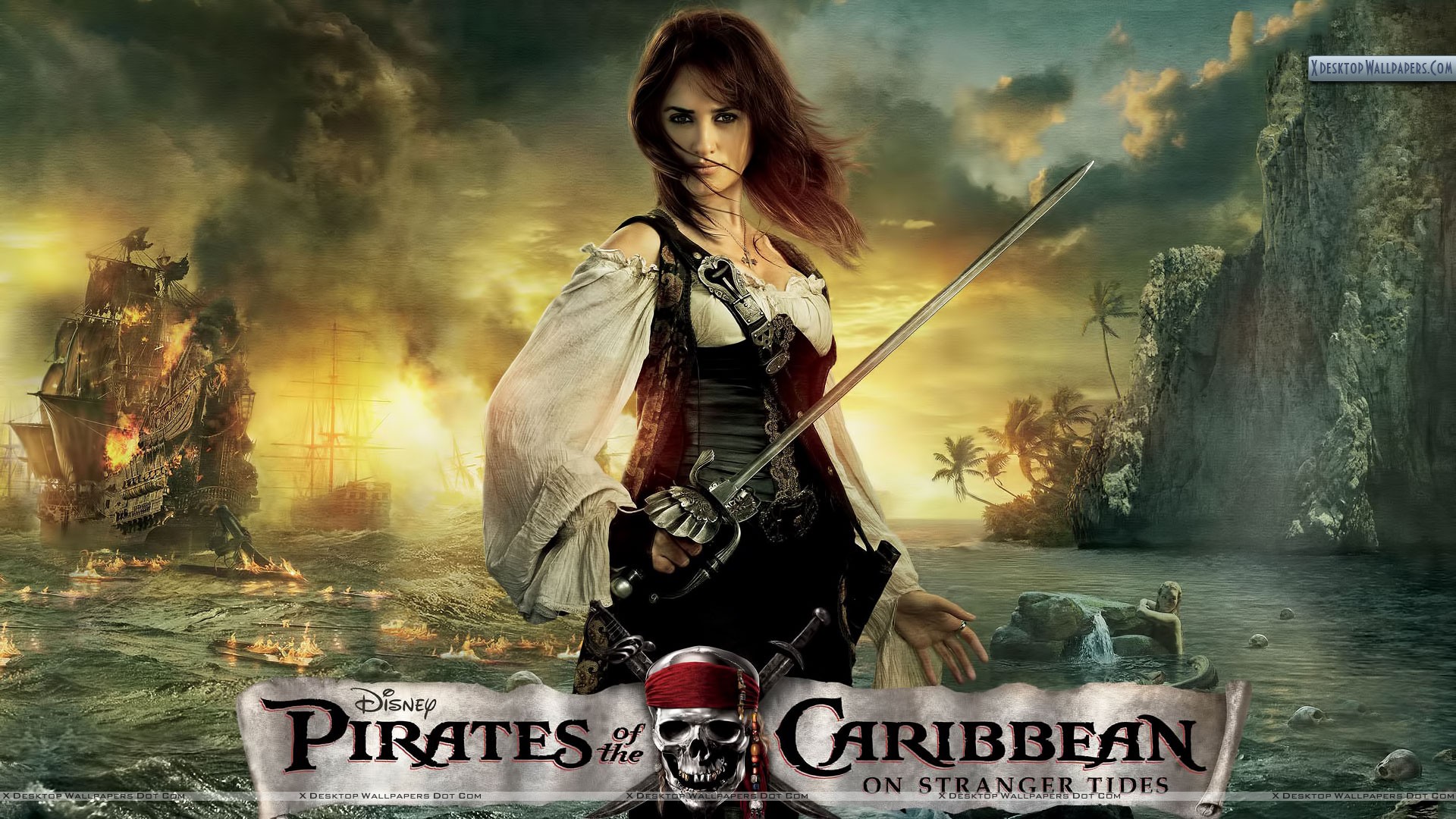 Angelica Of Pirates Of The Caribbean - 1920x1080 Wallpaper - teahub.io