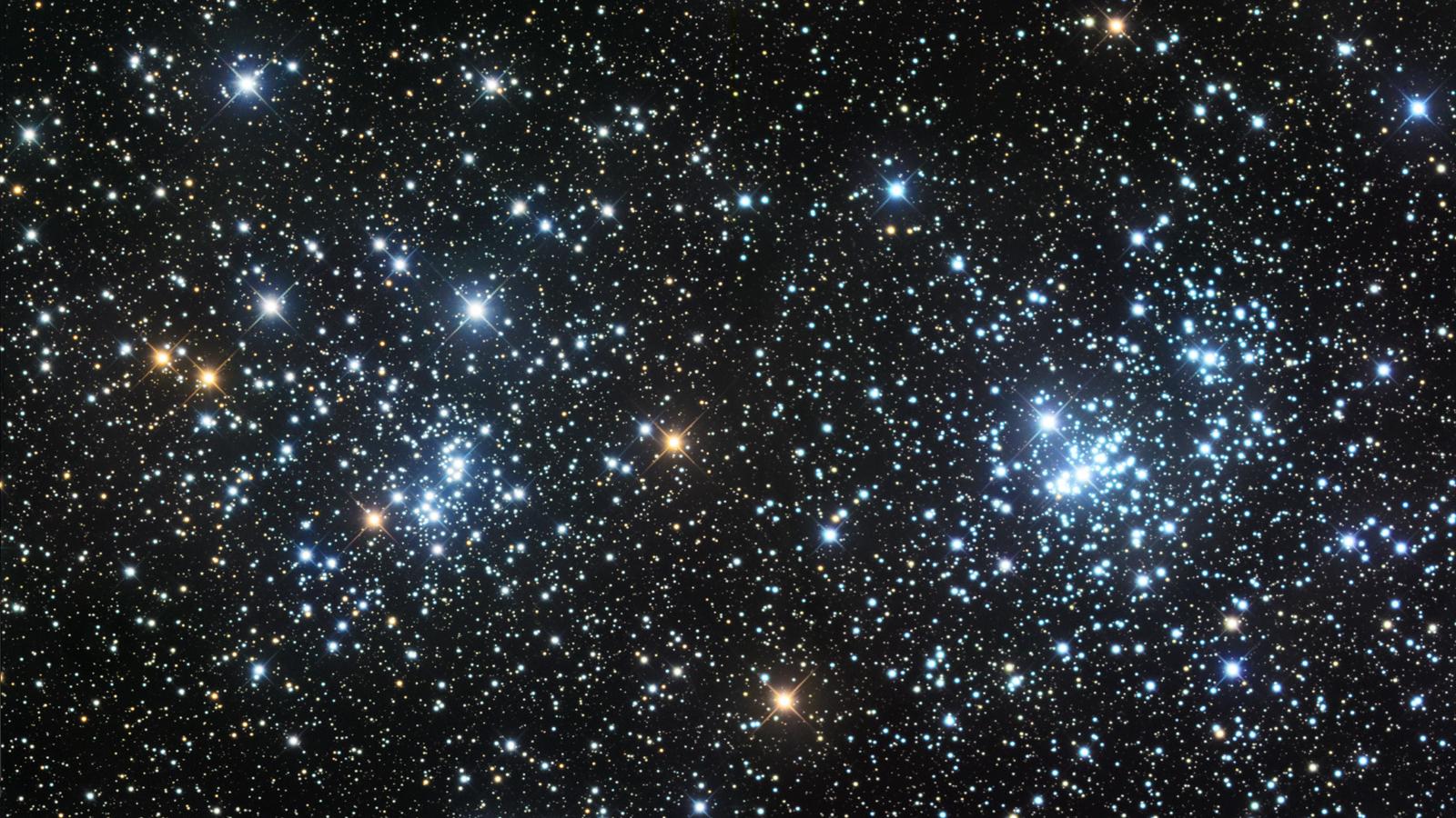 Perseus Double Cluster - 1600x900 Wallpaper - teahub.io
